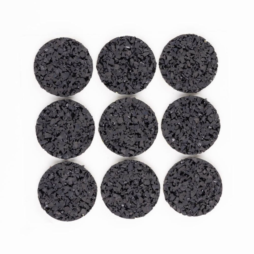 Anti-Rutsch Pads 9er Pack, Rutschhemmer für Parallettes, Möbel