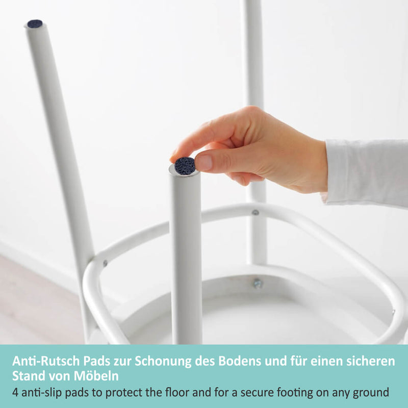 Anti-Rutsch Pads 9er Pack, Rutschhemmer für Parallettes, Möbel